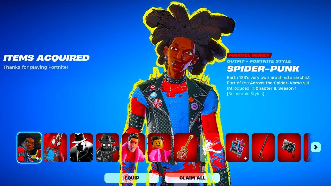 Purchasing SPIDER-VERSE BUNDLE IN FORTNITE! - YouTube