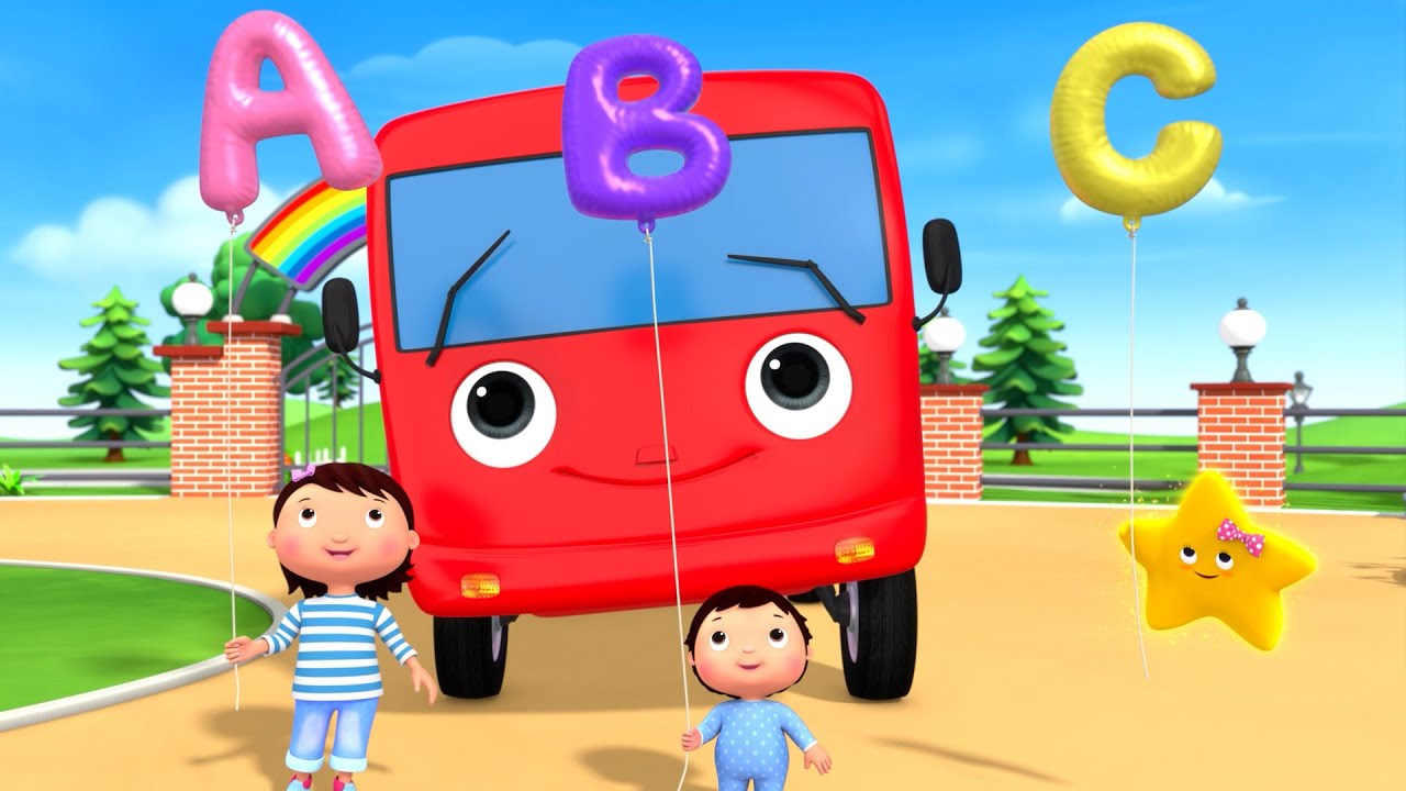 🔤🚌 Hop on the ABC Bus! + More Nursery Rhymes & Kids Songs - ABCs and ...
