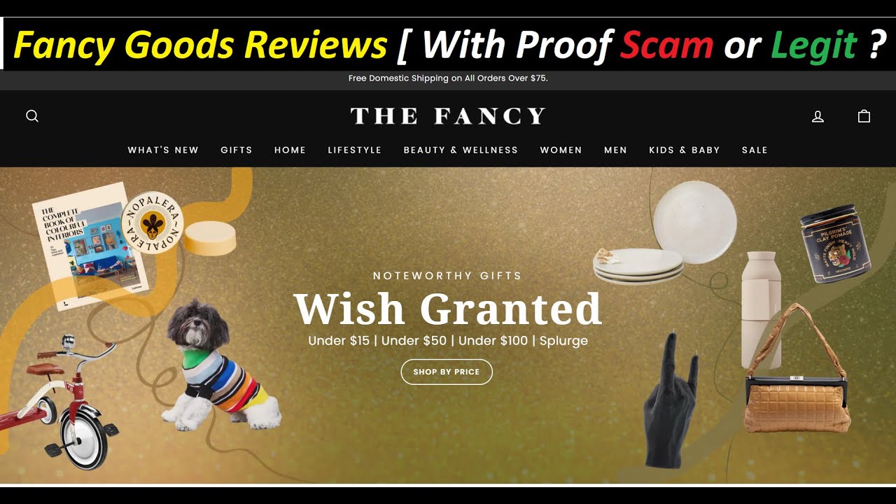 Fancy Goods Reviews [ With Proof Scam or Legit ? ] ! Fancy ! Fancy Com ...