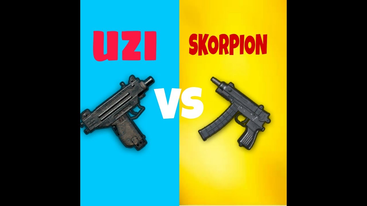 UZI VS SKORPION | Which Gun Is Best For Short Range - YouTube