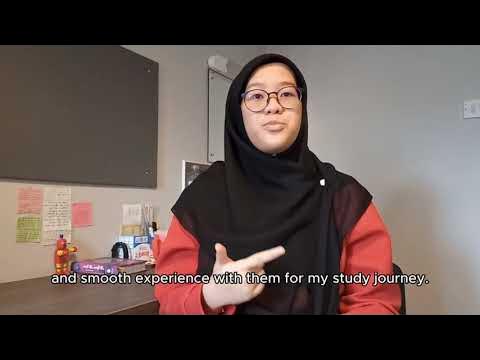 Study abroad with IDP Malaysia- Nur Aina Latifah's experience - YouTube
