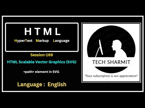 Scalable Vector Graphics (SVG) | Path Element in SVG Explained with Examples (Session-169) - YouTube