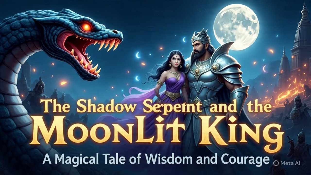 The Shadow Serpent and the Moonlit King | A Viral Bedtime Story of ...