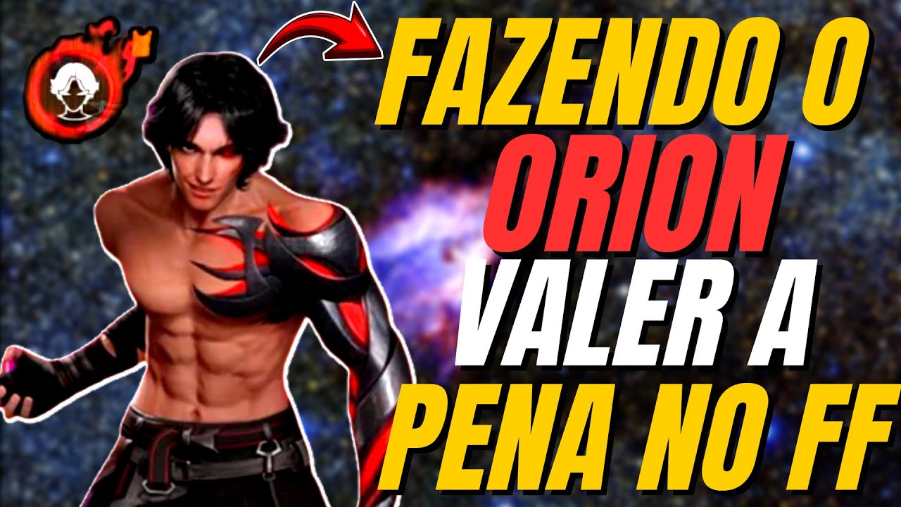COMO USAR O NOVO PESONAGEM ORION DA MANEIRA CERTA NO FREE FIRE! VALE A ...