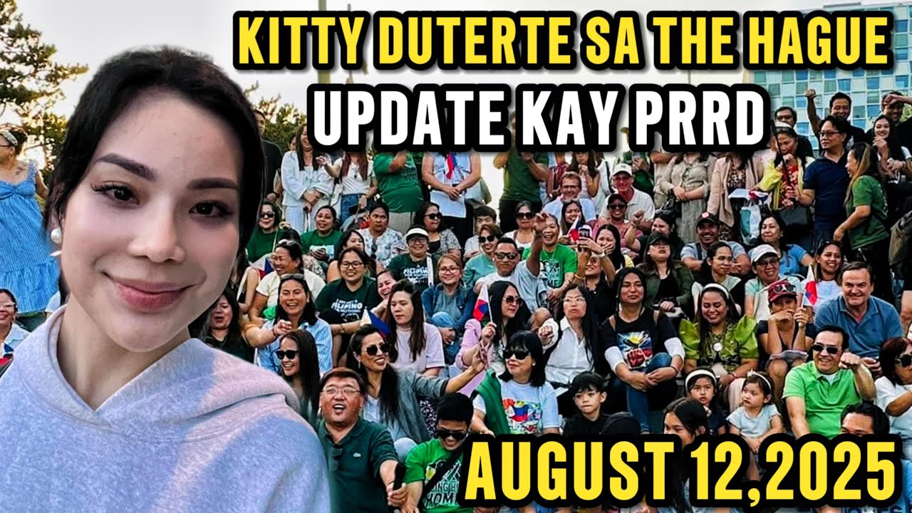 LIVE UPDATE THE HAGUE ICC PRAYER RALLY FOR FPRRD | KITTY DUTERTE | FREE ...