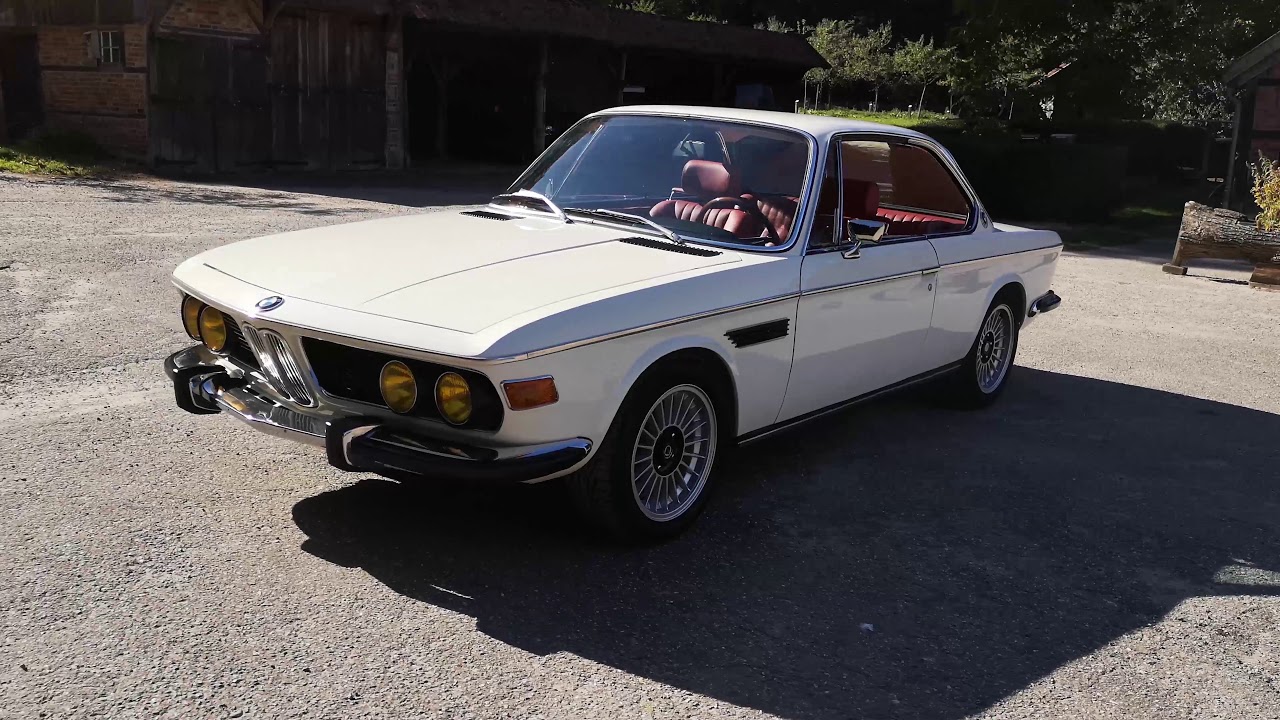 BMW E9 2800 CS - Chamonix - Oldenzaal Classics - YouTube