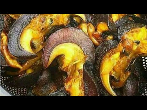 Fried peppered snail recipe that gives crunchy snails for eating - YouTube