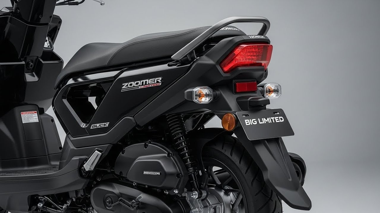 限定モデル!!】ホンダZoomer 2026 Big Limited Black Edition登場！黒の暴君がついに復活…!!🔥🔥 ...