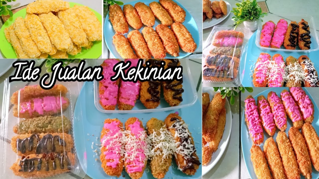 Pisang Crispy Topping Glaze || Ide Jualan Kekinian Yang Cepat Laku ...
