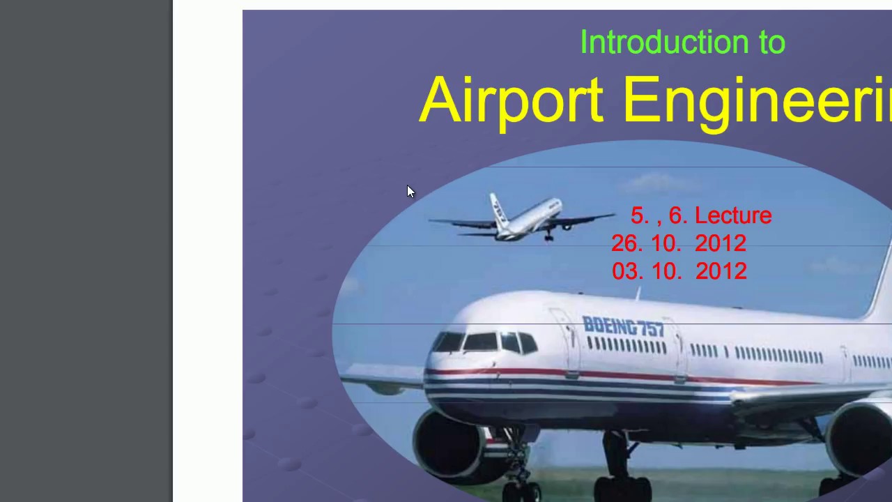 Aircraft characteristics, Types of runway, Runway Design - YouTube