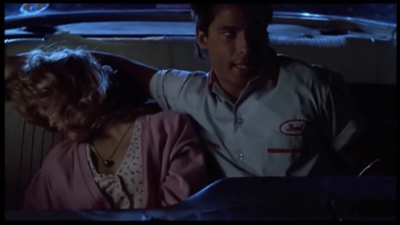 The Blob (1988) Classic horror car scene with Scott and Vicki - YouTube