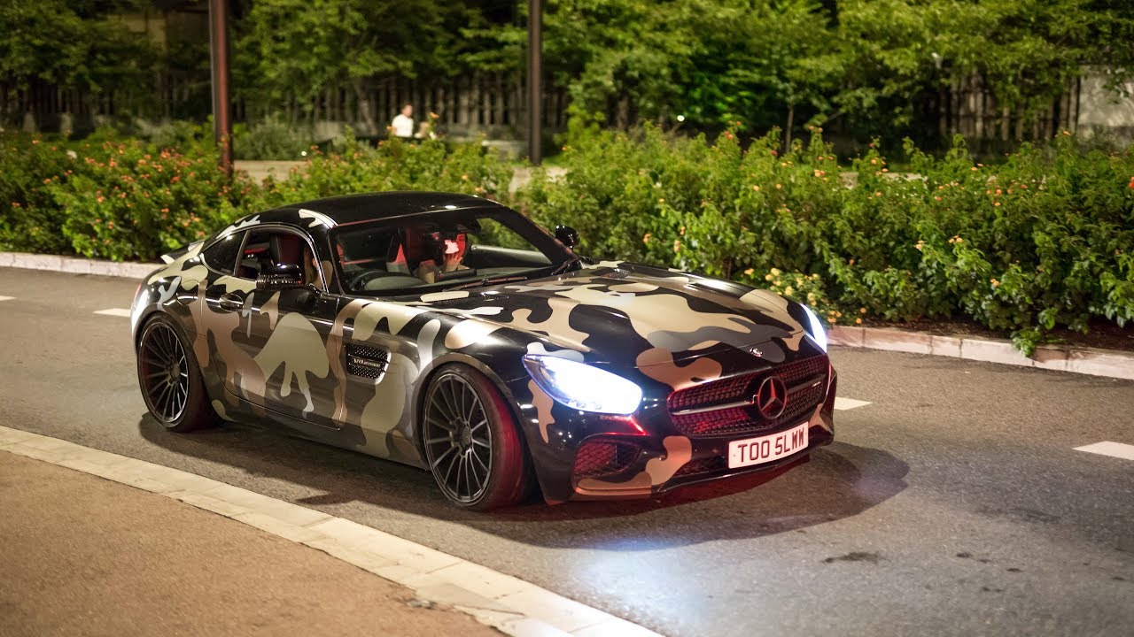 Mercedes-AMG GT S w/ Custom Straight Pipes - LOUD Revs, Accelerations ...