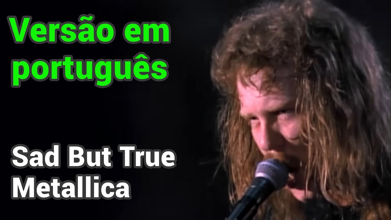 Sad But True (versão em português) - Metallica | IA Cover - YouTube