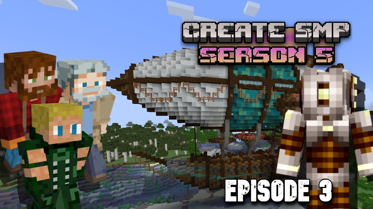 BOSS FIGHT SERENITY SCOUT Minecraft Create SMP Season 5 Episode 3 - YouTube