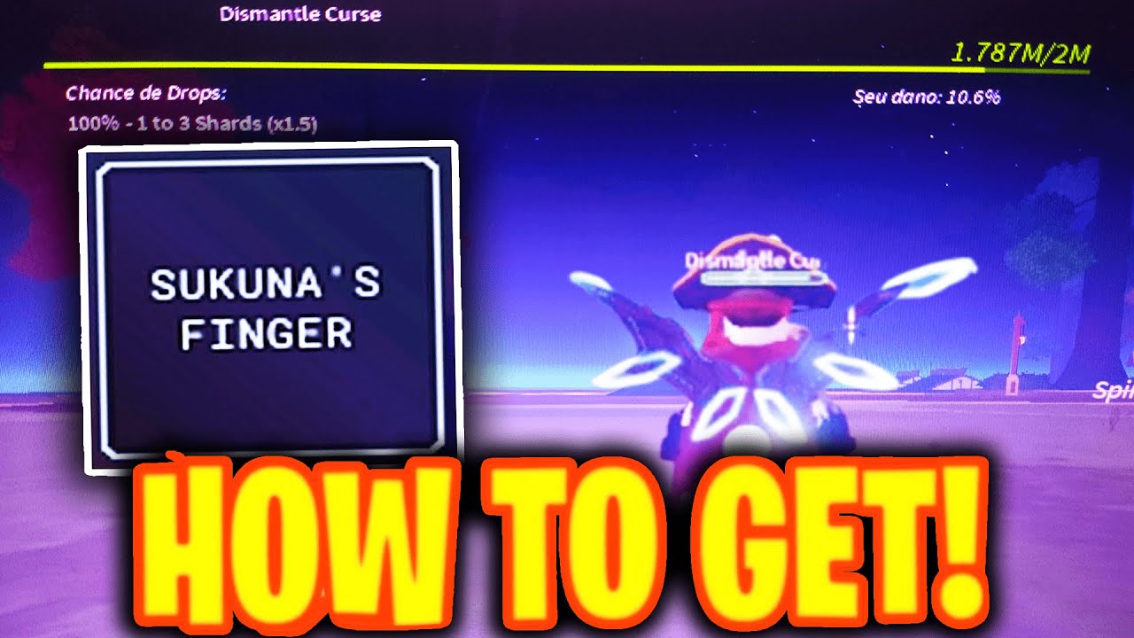 HOW TO GET CURSED FINGERS/SUKUNA FINGERS IN JUJUTSU PIECE! Roblox - YouTube