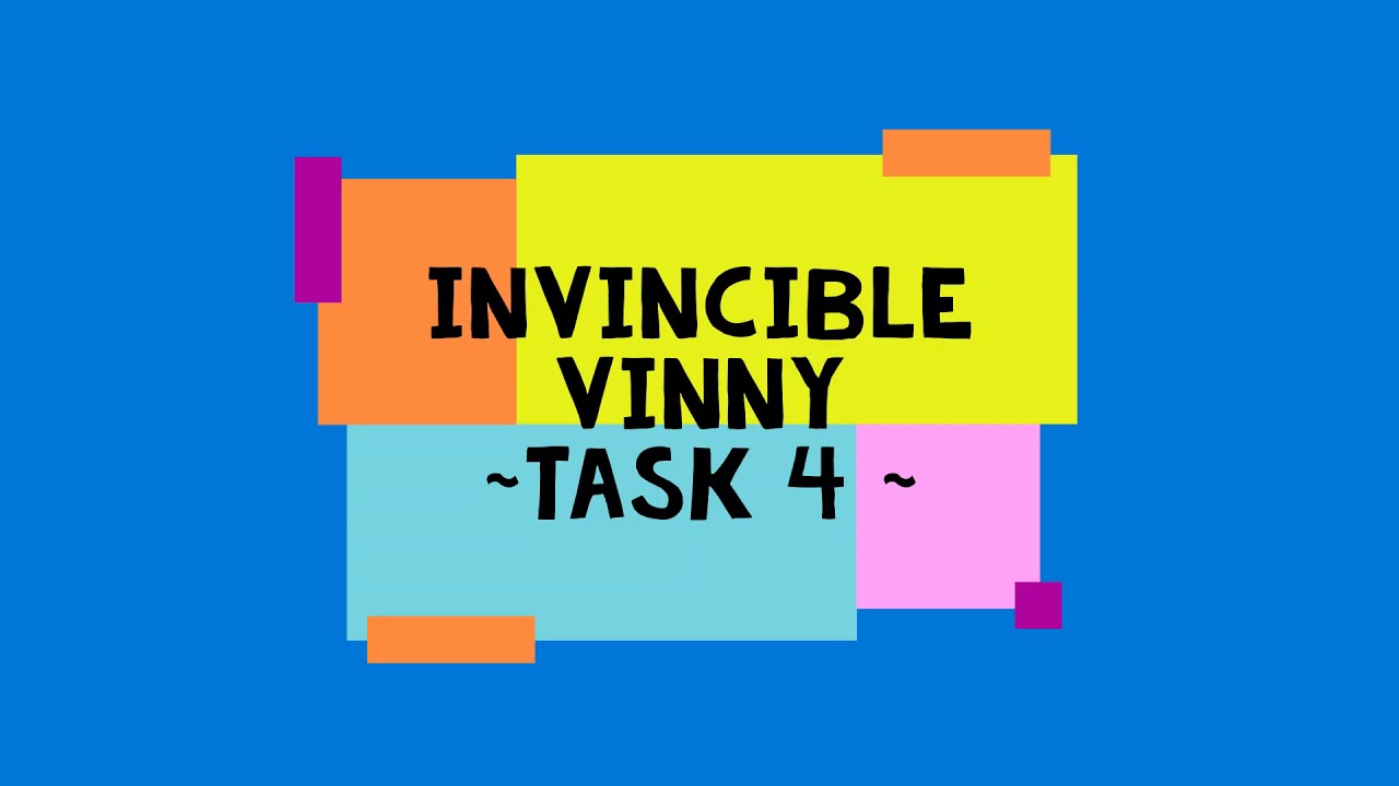 Vinny trick task 4 - YouTube