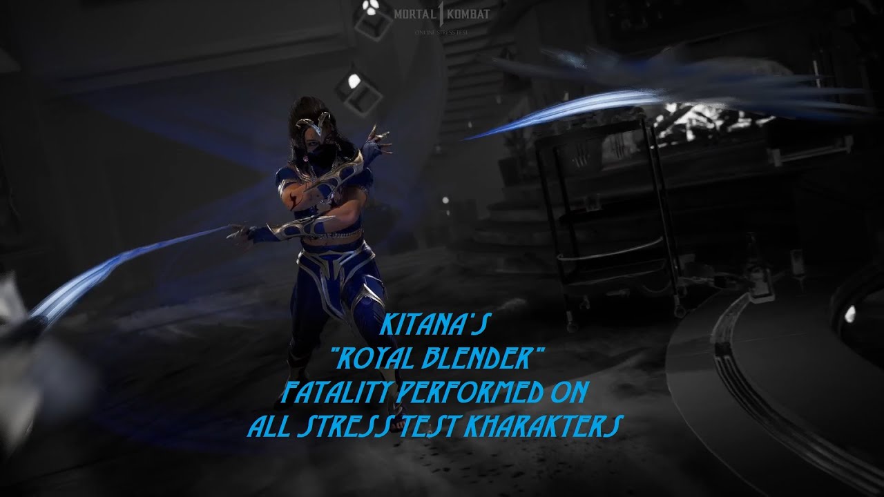 MORTAL KOMBAT 1 - Kitana's "Royal Blender" Fatality Performed On All ...