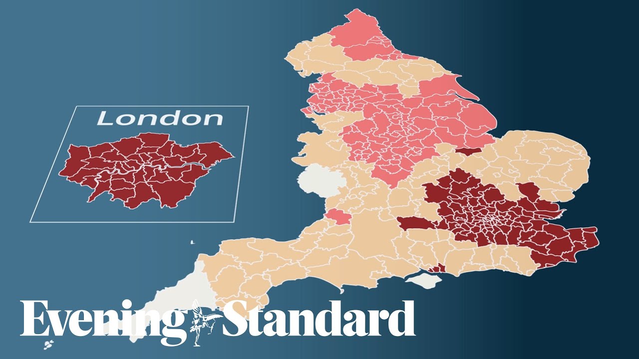 Covid-19 tiers map: How England's coronavirus restrictions work - YouTube