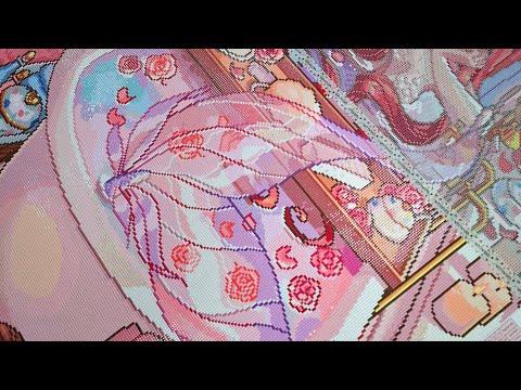 Mega Satisfying & Relaxing ASMR Diamond Painting Art Compilation - No Talking - Real Time - DAC