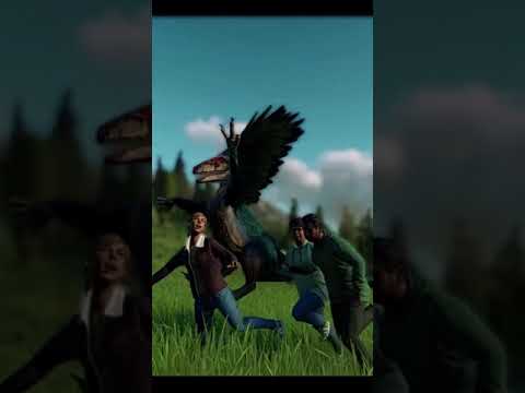 PYRORAPTOR VS HUMAN - JWE2 (slowmo) - YouTube