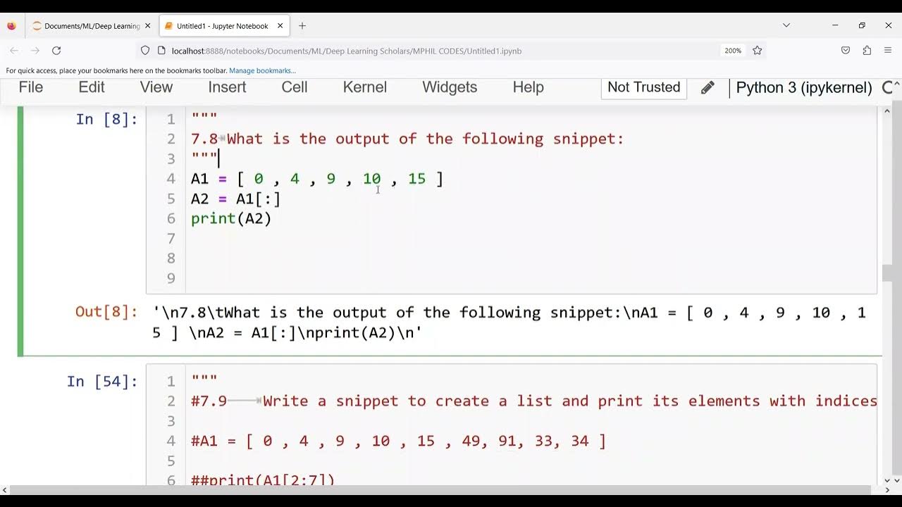 Simplified Python Chapter 7 Exercises Exercises 74 To 712 Lists And Tuples Urdu Hindi