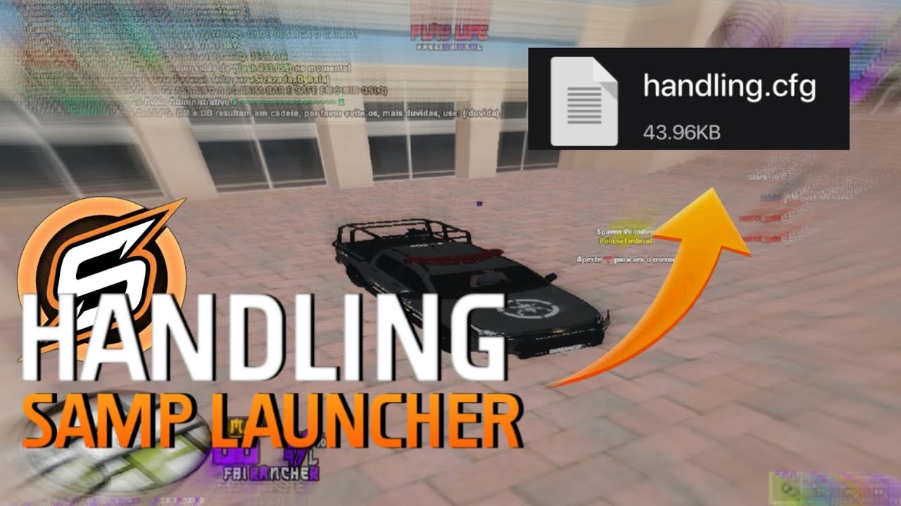 SAIU! HANDLING 'FBI RANCHER' POLICIAL PARA SAMP LAUNCHER - YouTube