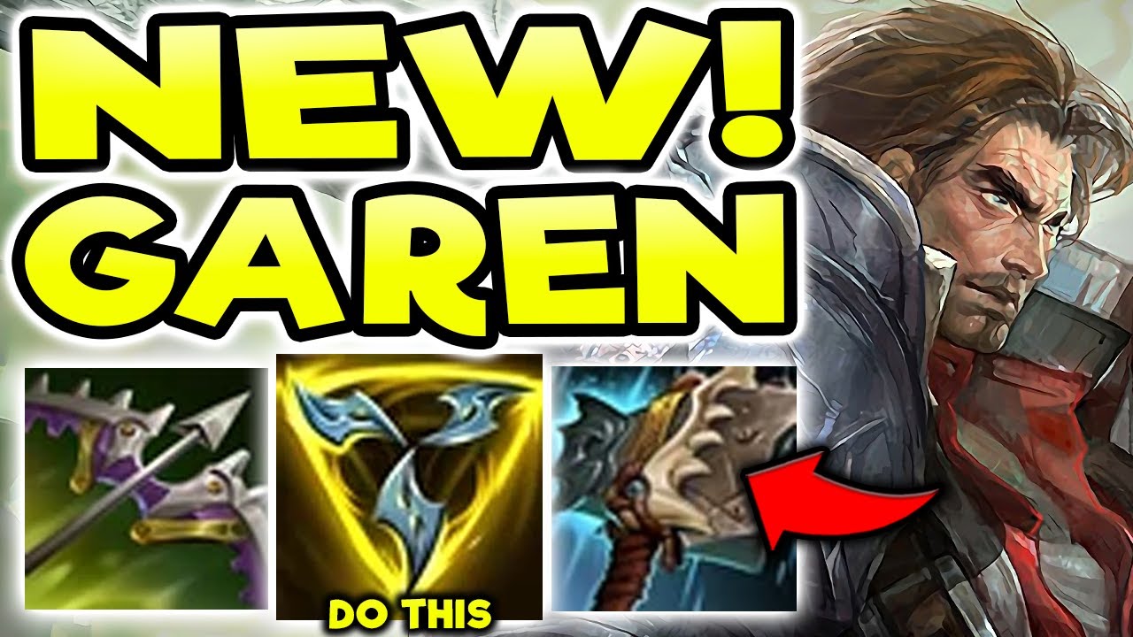 GAREN TOP IS NOW 100% BUSTED (NEW META BUILD) - S11 GAREN TOP GAMEPLAY ...
