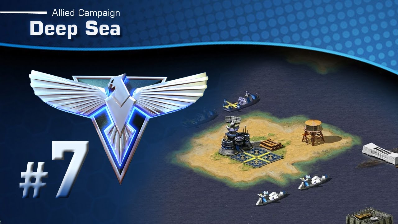 Red Alert 2: Allied Mission 7 - Deep Sea [Long-play & Tips] - YouTube