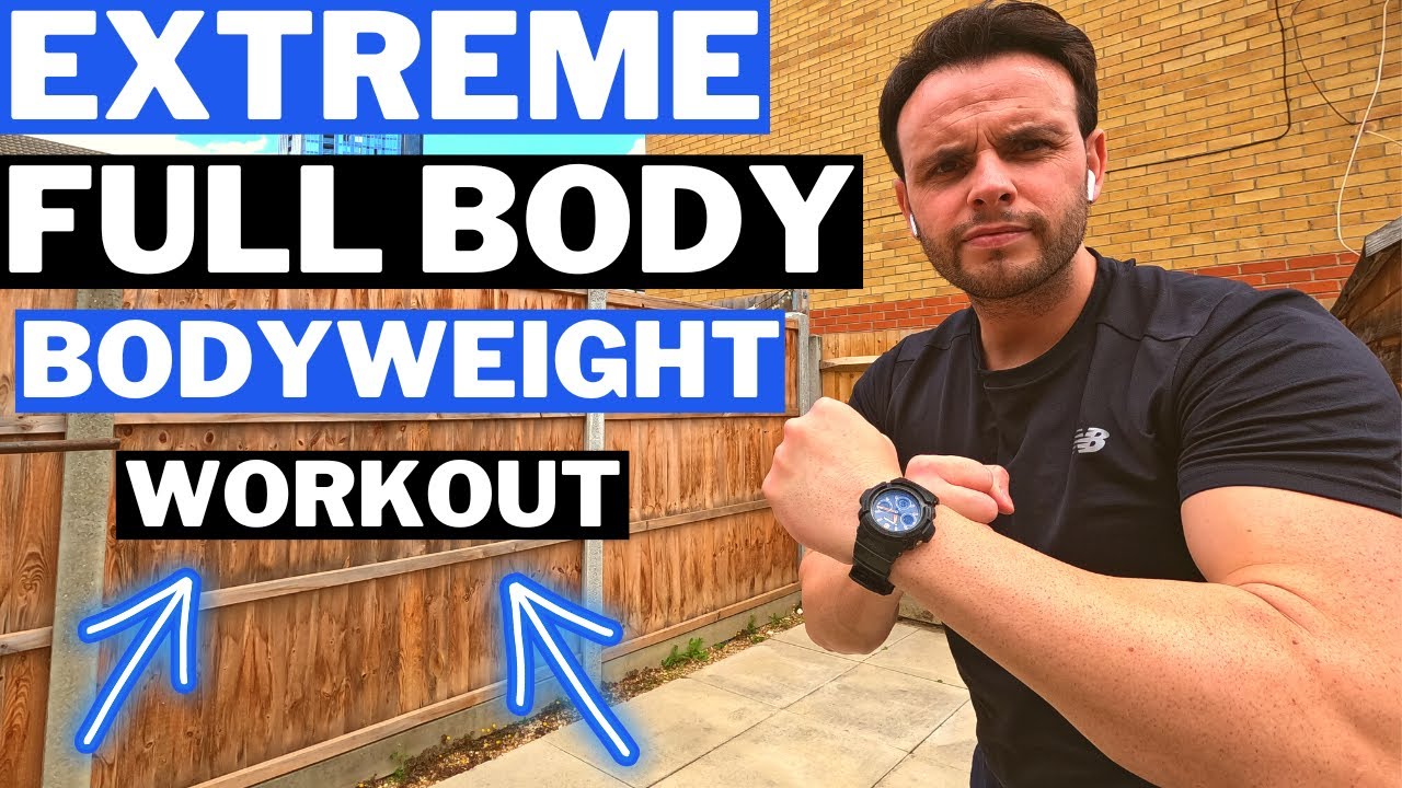 EXTREME FULL BODY BODYWEIGHT WORKOUT MOTIVATION 2024 FITNESS MOTIVATION ...