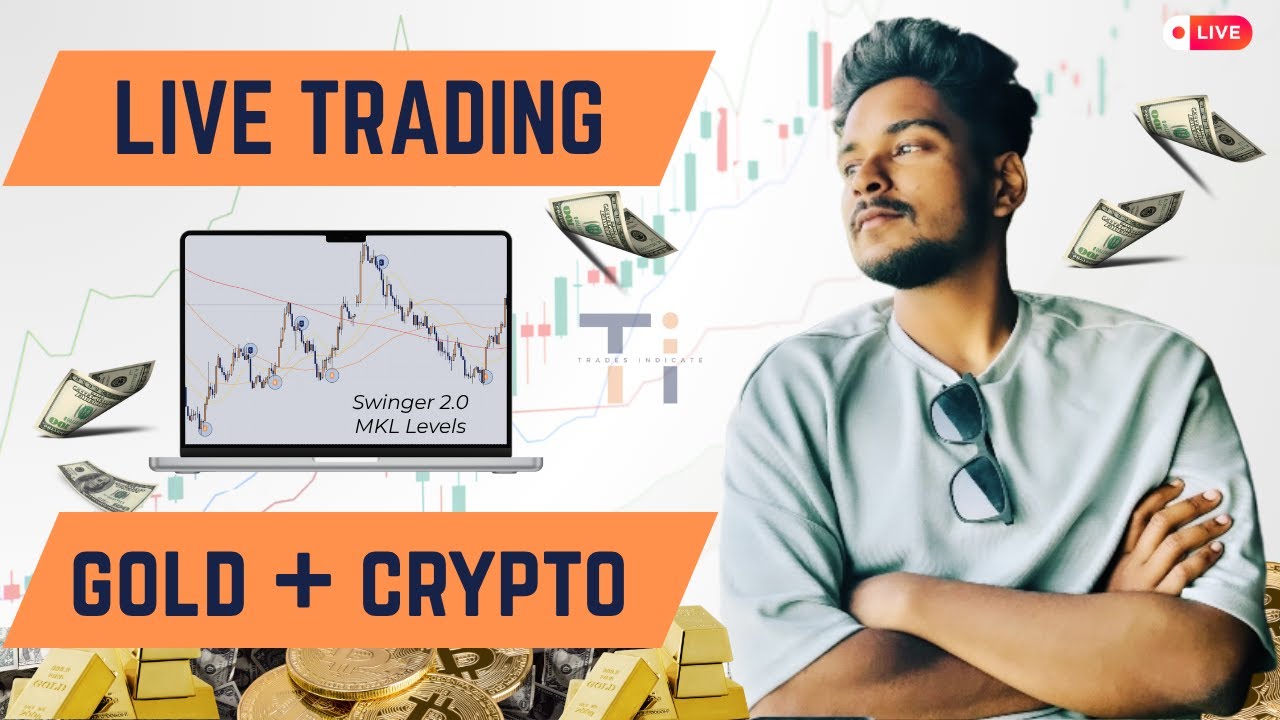 GOLD & CRYPTO LIVE TRADING | 500$ FREE GIVEAWAY | Day 34 | 24th JULY | #trading #crypto #gold # ...