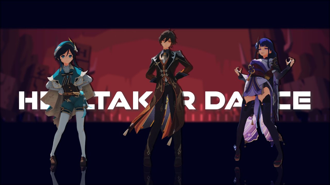 [MMD] ALL Genshin Impact Characters Helltaker Dance (Up to 2.0) - YouTube