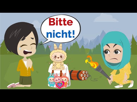 Yara ZERSTÖRT Lisas Labubus - Deutsch lernen mit Geschichten