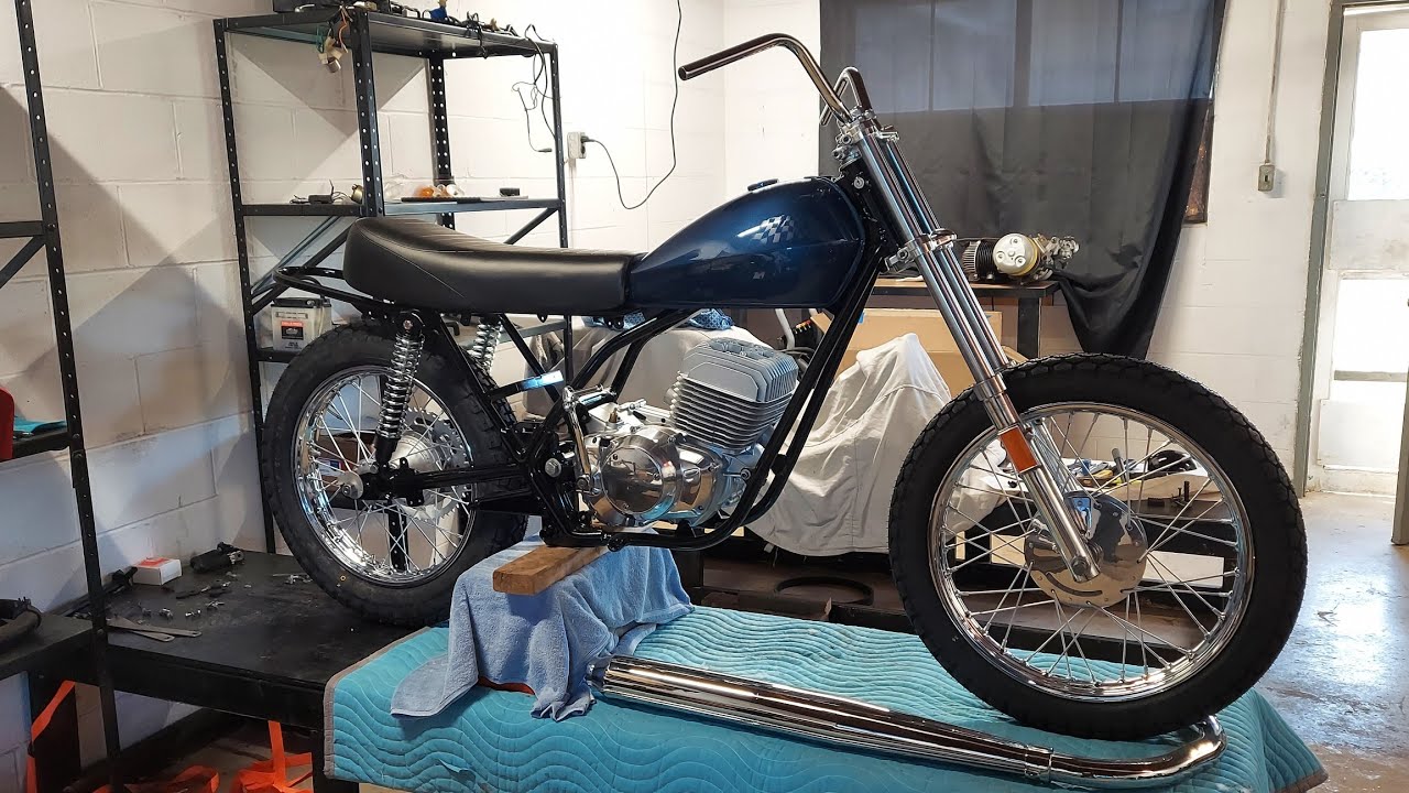1975 Harley SS250 Restoration progress - YouTube