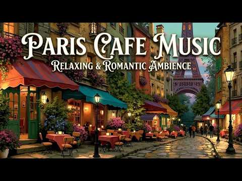Französische Cafémusik Und Pariser Jazz Zum Arbeiten Und Lernen Für Eine Ruhige Atmosphäre Im Büro