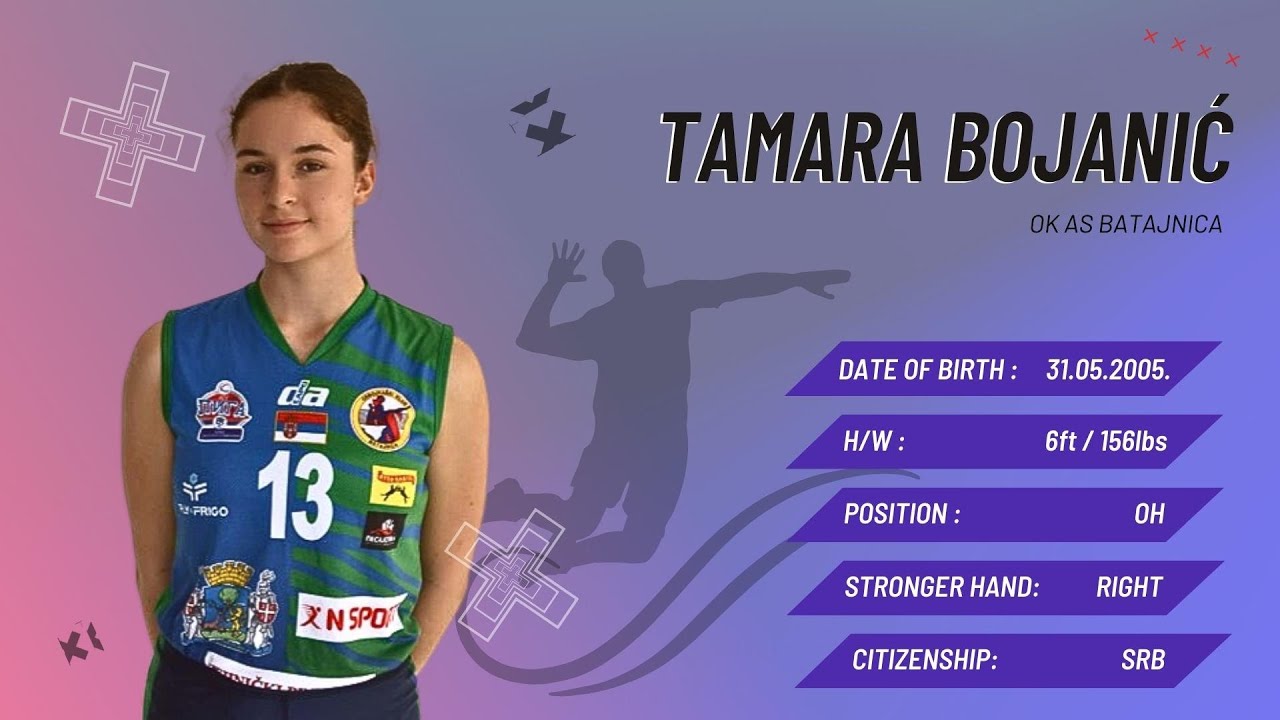 #13 Tamara Bojanić - OK AS BATAJNICA - HIGHLIGHTS 2023. - YouTube