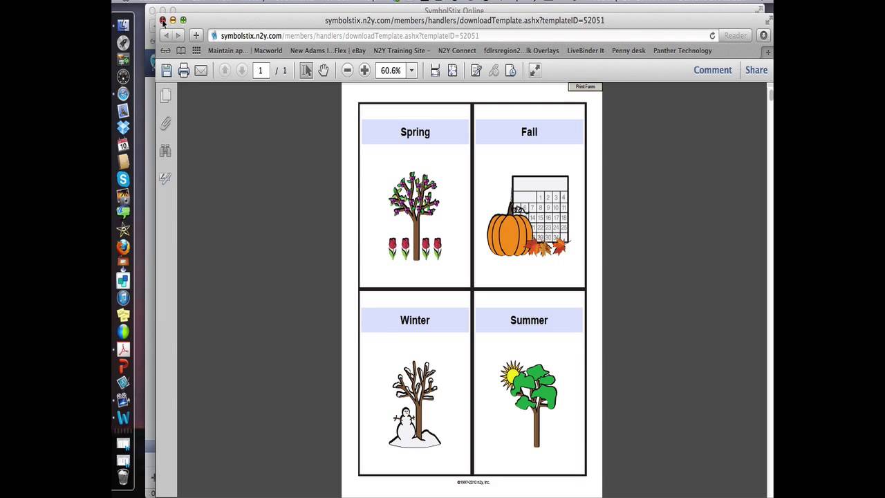 How to create a template or folder in SymbolStix ONLINE - YouTube
