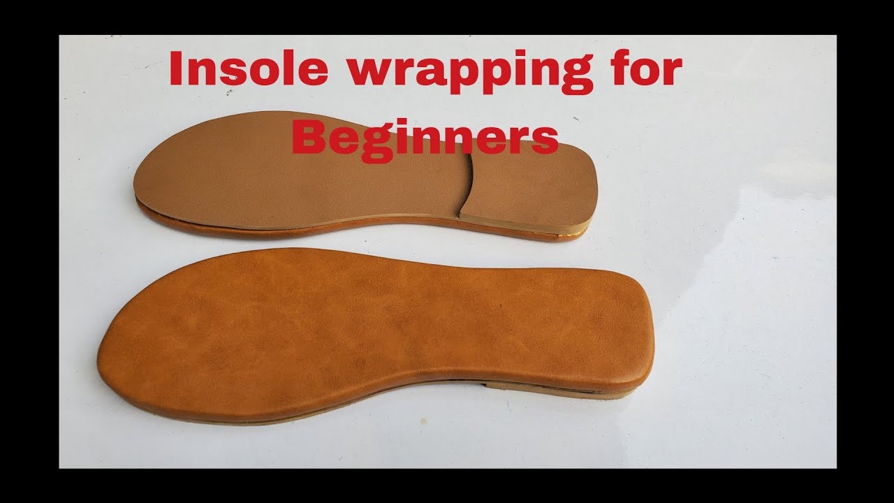 How to make shoes at home (wrap sole for beginners) - YouTube