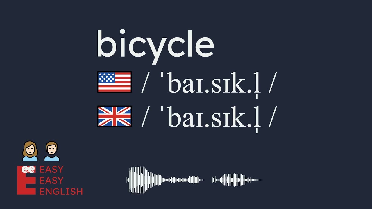 How to pronounce bicycle? US English UK English IPA Audio Waveform 👩👨 ...