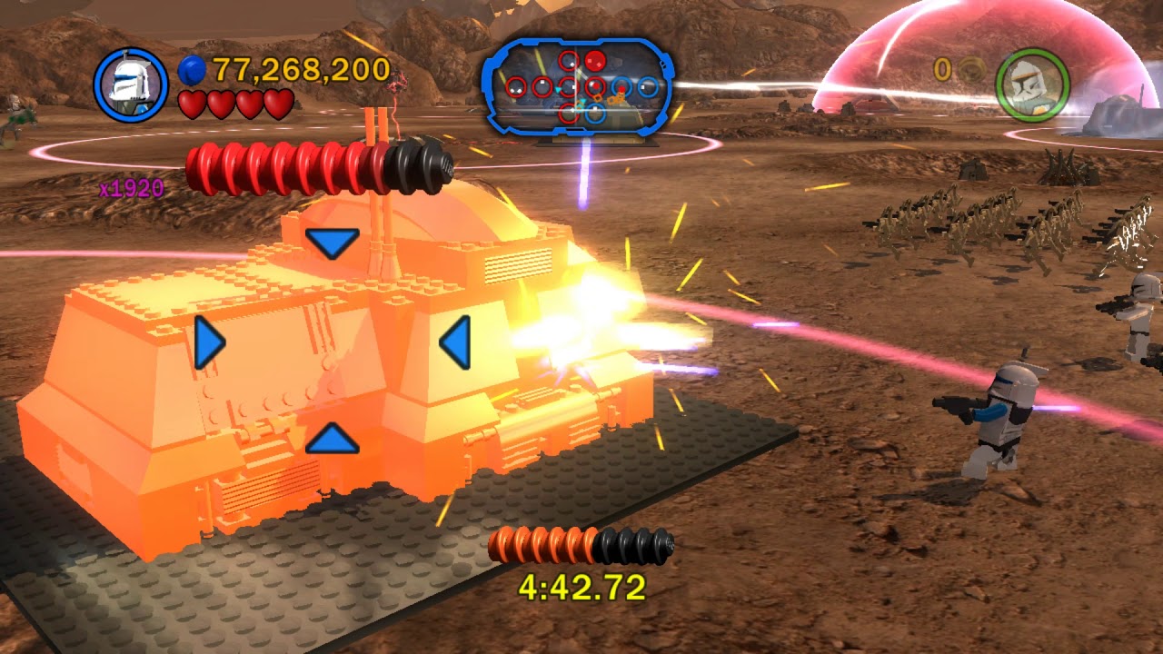 LEGO STAR WARS III REPUBLIC ASSAULT ON RUUSAN MOON! (#5) - YouTube