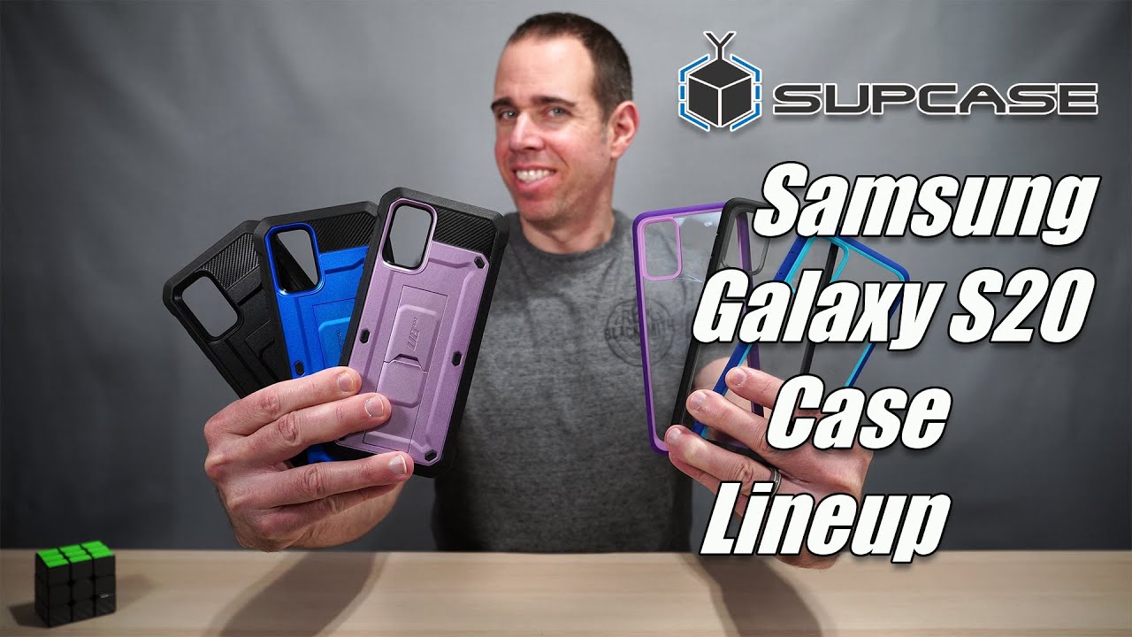 Samsung Galaxy S20 Case Lineup by Supcase - Review - YouTube