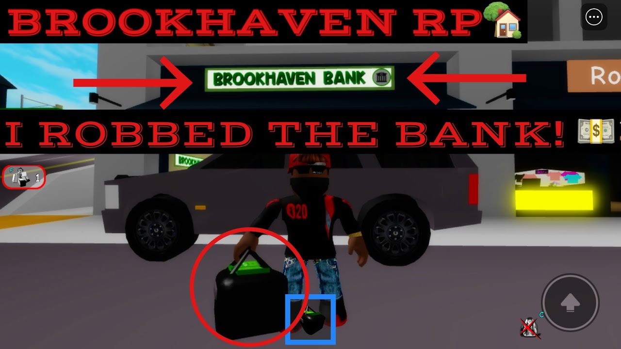I ROBBED THE BANK IN BROOKHAVEN! | BROOKHAVEN! | LIL ROB TV - YouTube
