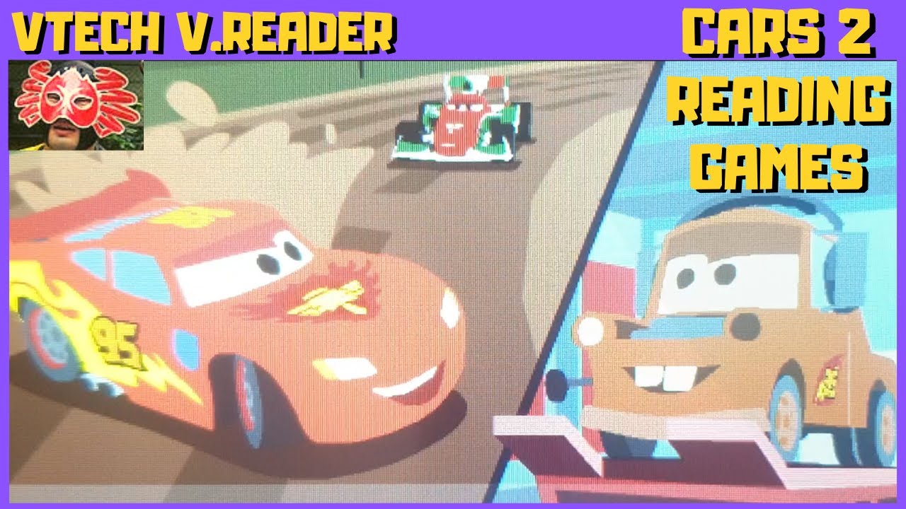 Cars 2 - Reading Games (VTech Storio V.Reader) 🦀 - YouTube