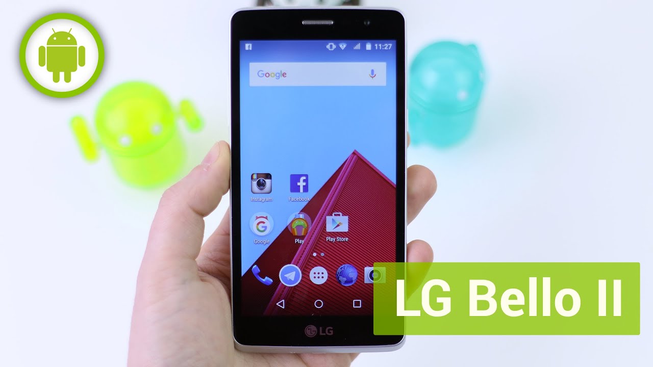LG Bello II, recensione in italiano - YouTube