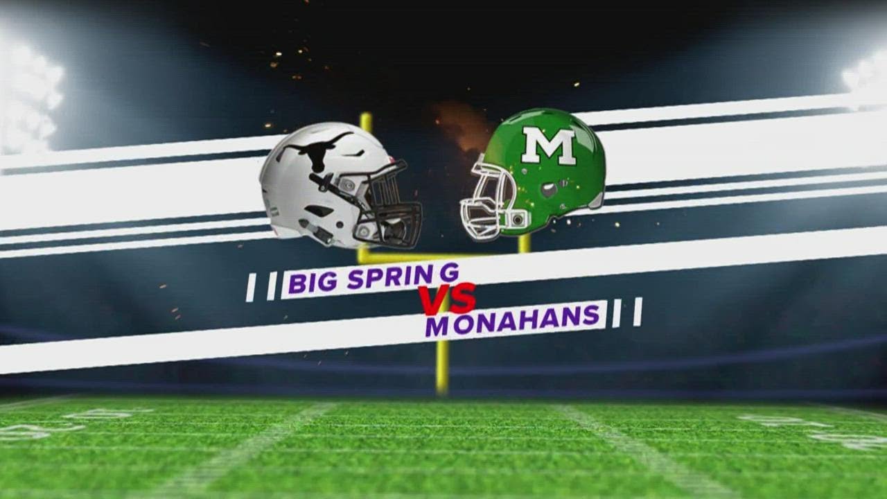 Week 3 | Big Spring vs. Monahans - YouTube