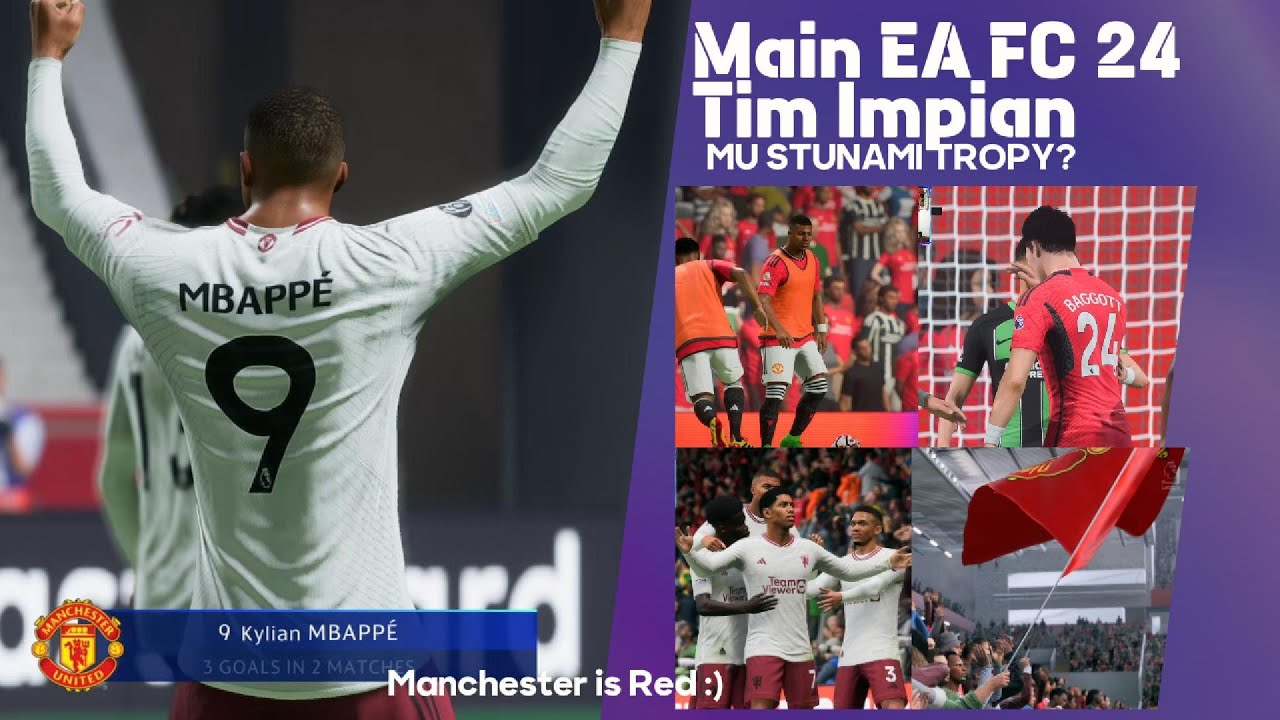 Main Bola EA FC 24 Pakai Tim ini AUTO JUARA SIH! OTW TSUNAMI TROPY ...