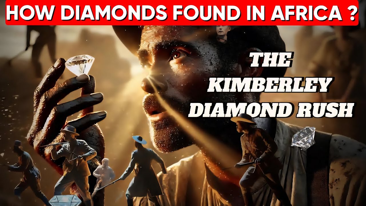 How diamond Mine found in Africa ? The Kimberley Diamond Rush #diamond ...
