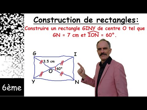 Comment construire un rectangle connaissant la longueur d'une diagonale ...