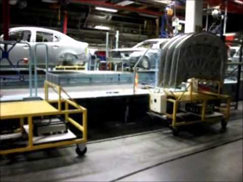 TRILOGIQ Automation guide vehicle - YouTube