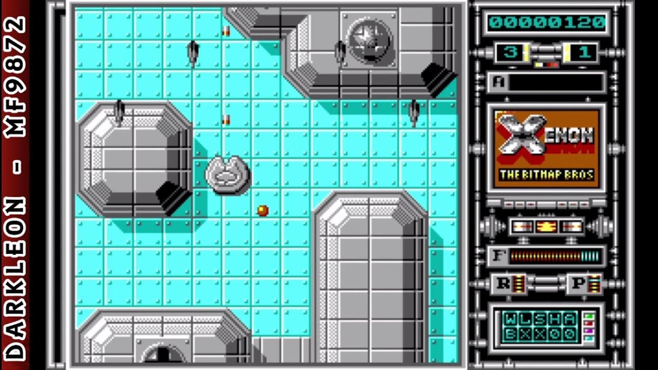 Xenon © 1988 The Bitmap Brothers - PC DOS - Gameplay - YouTube