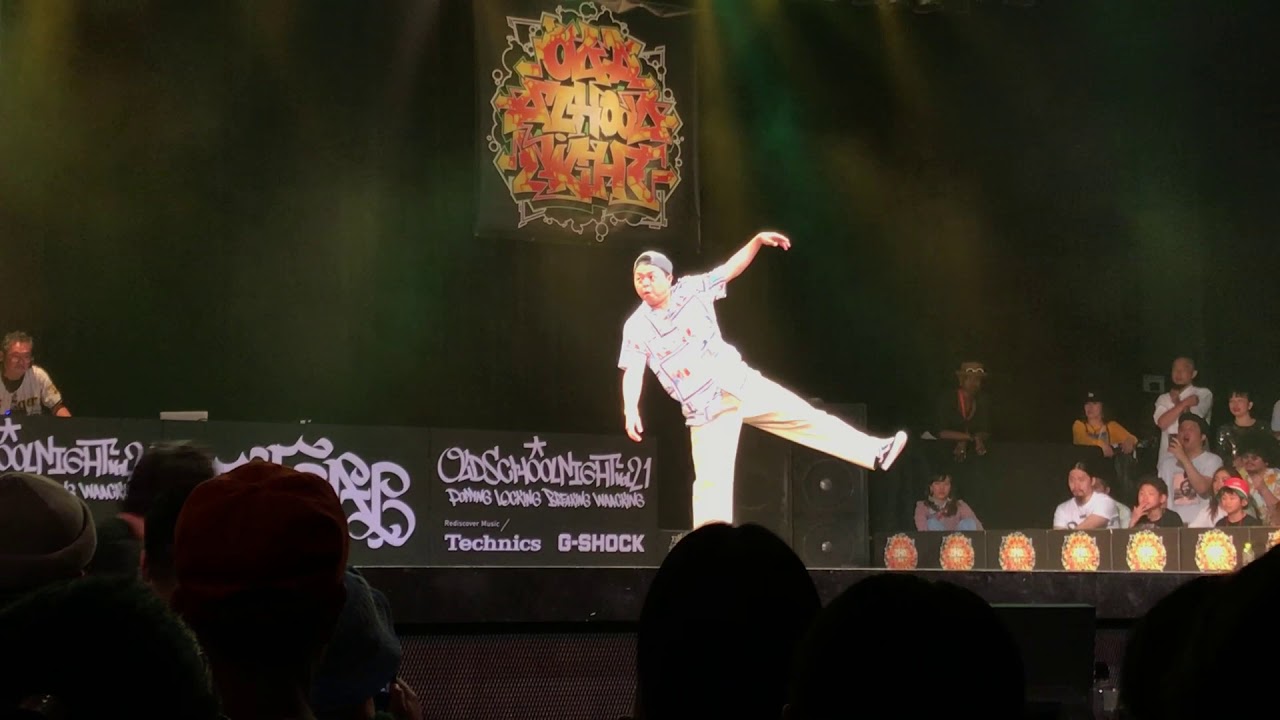 GUCCHON vs P-STAR BEST16 POP OSN OLD SCHOOL NIGHT vol.21 - YouTube